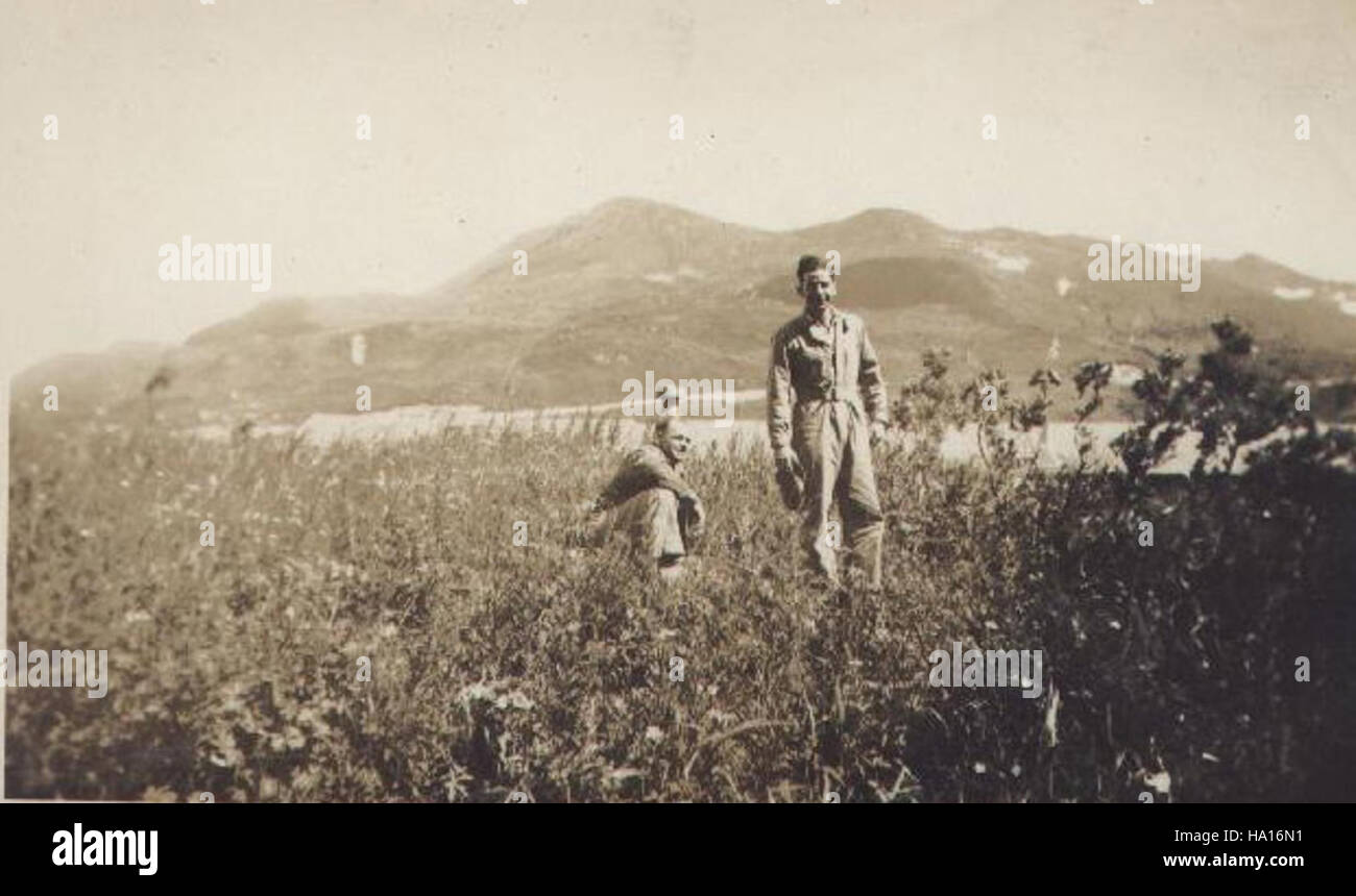 A photograph documenting World War II history in Alaska, reflecting the ...