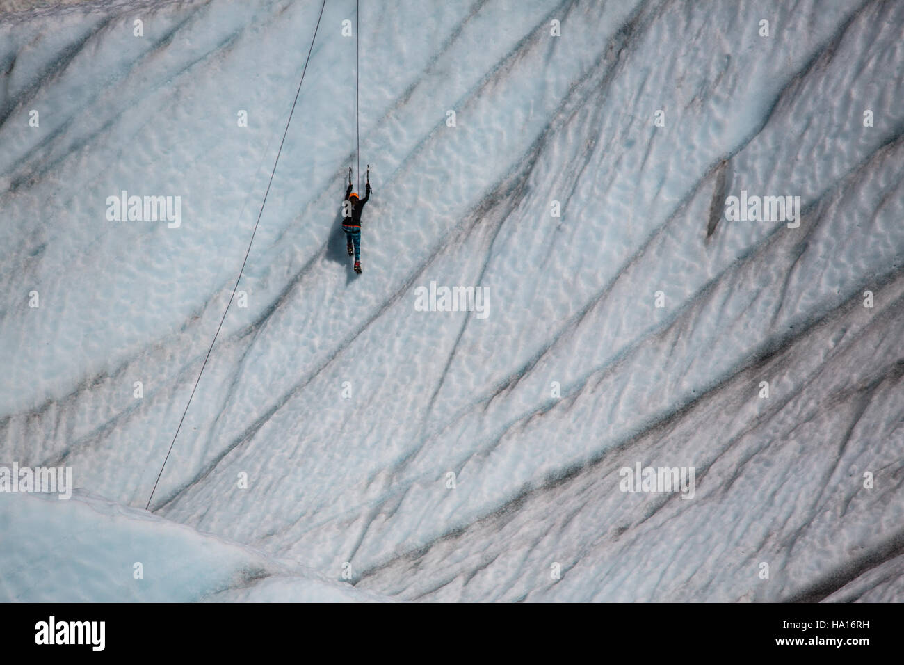 Ice climbing on the Root Glacier in Alaska’s Wrangell-St. Elias ...