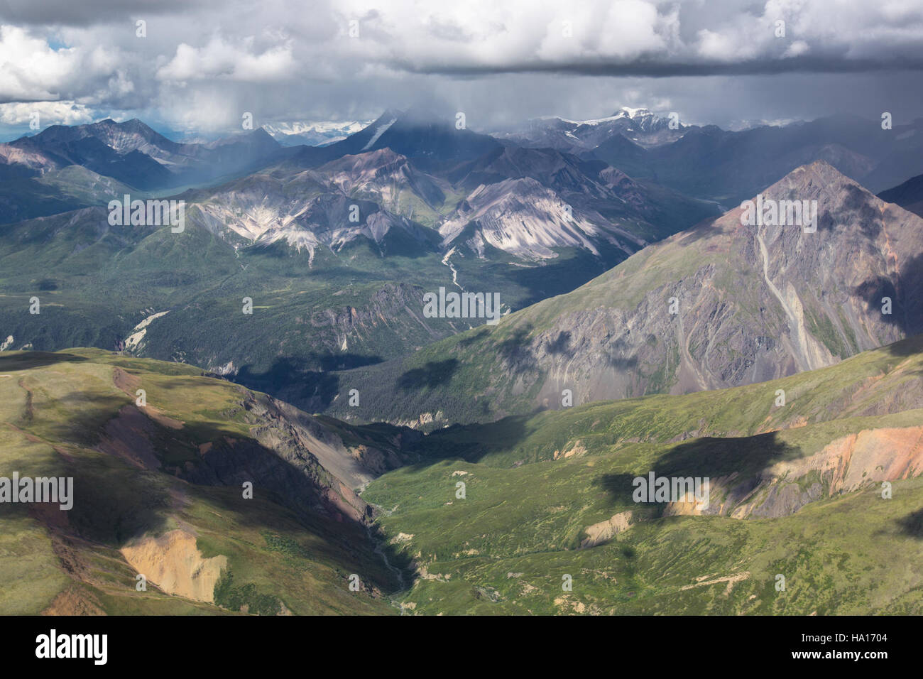 The Canyon Creek, Erickson Creek, and Cave Creek Confluence Area in ...
