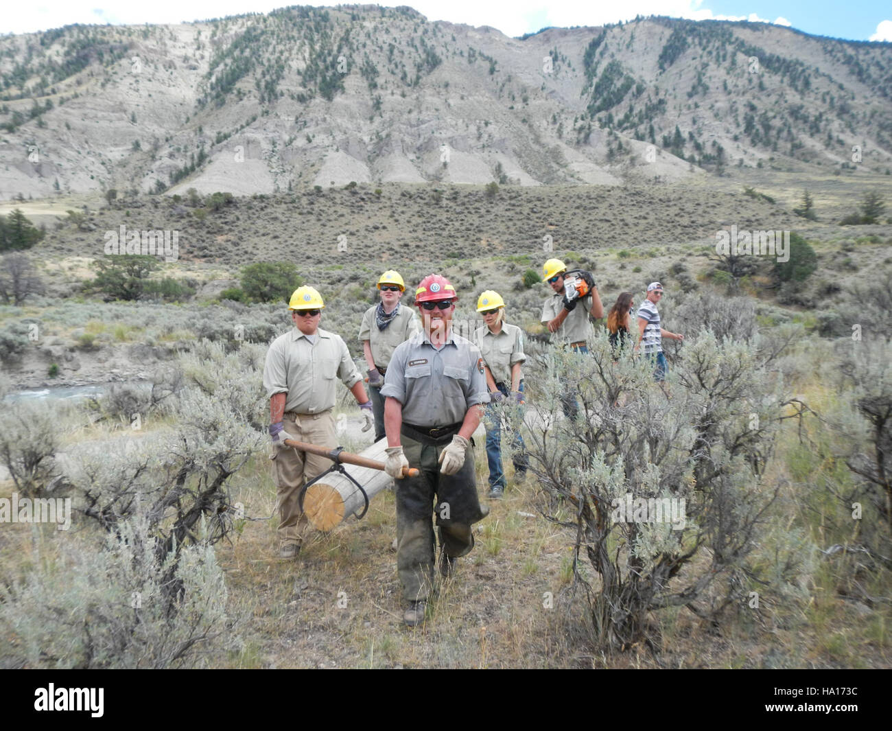 The Yellowstone Conservation Corps (YCC) engages youth in environmental ...