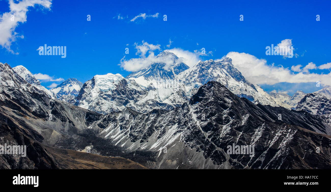 Everest. Himalayas. Nepal Stock Photo - Alamy