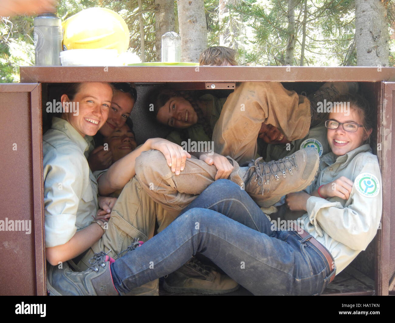 The Yellowstone Youth Conservation Corps (YCC) held its second session in 2015, engaging young ...