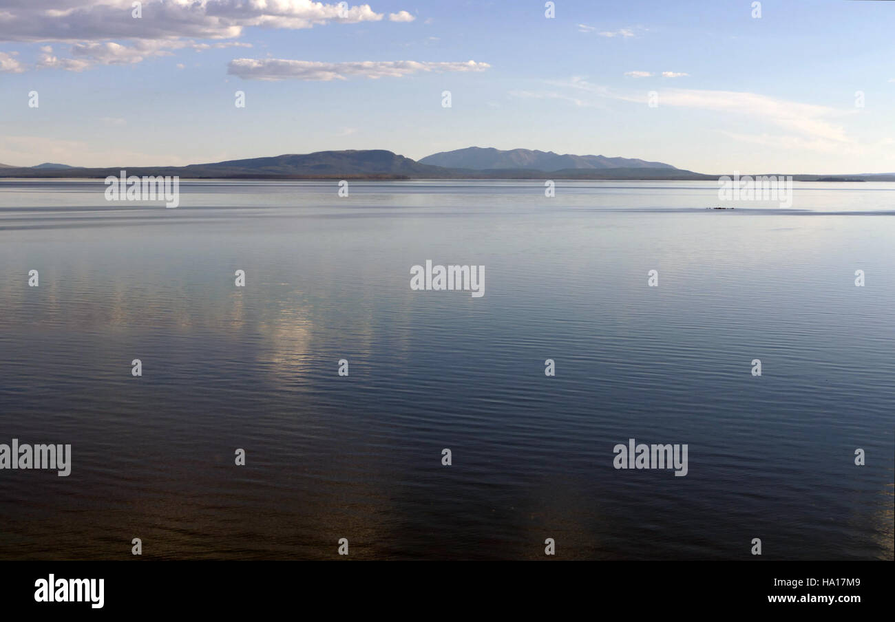 Yellowstone Lake, located within Yellowstone National Park, is a key ...