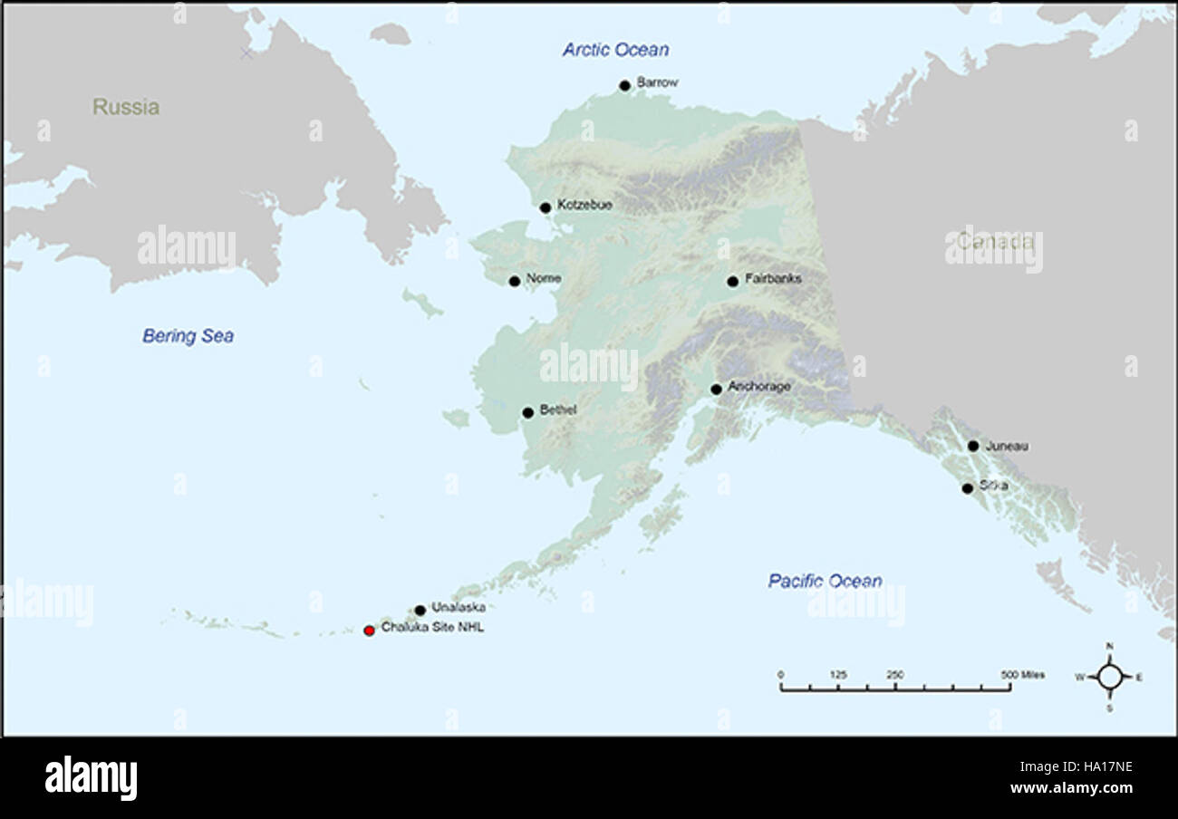 The Chaluka National Historic Landmark (NHL) Map offers a detailed ...