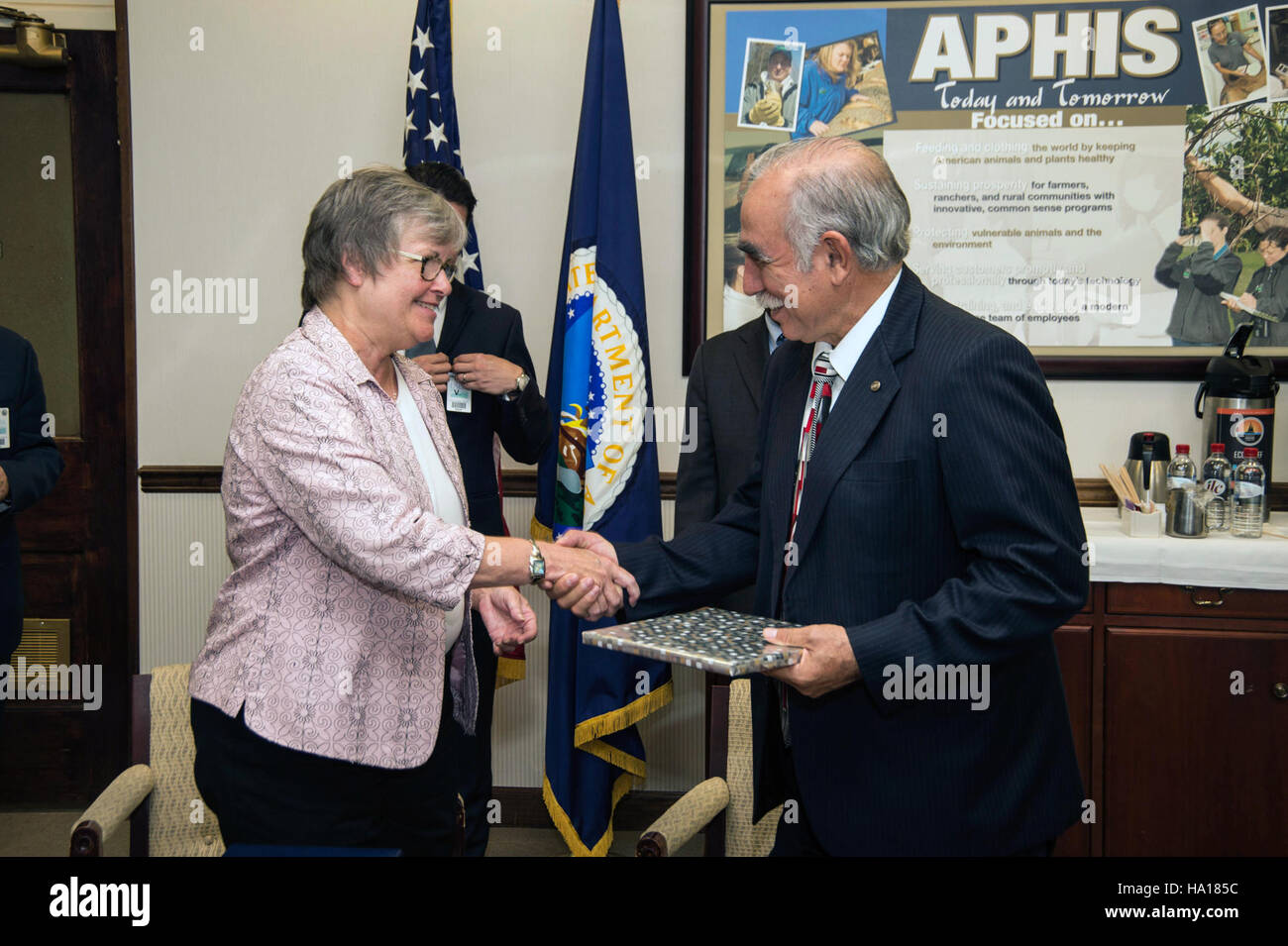 The U.S. Department of Agriculture, through APHIS, works to control ...