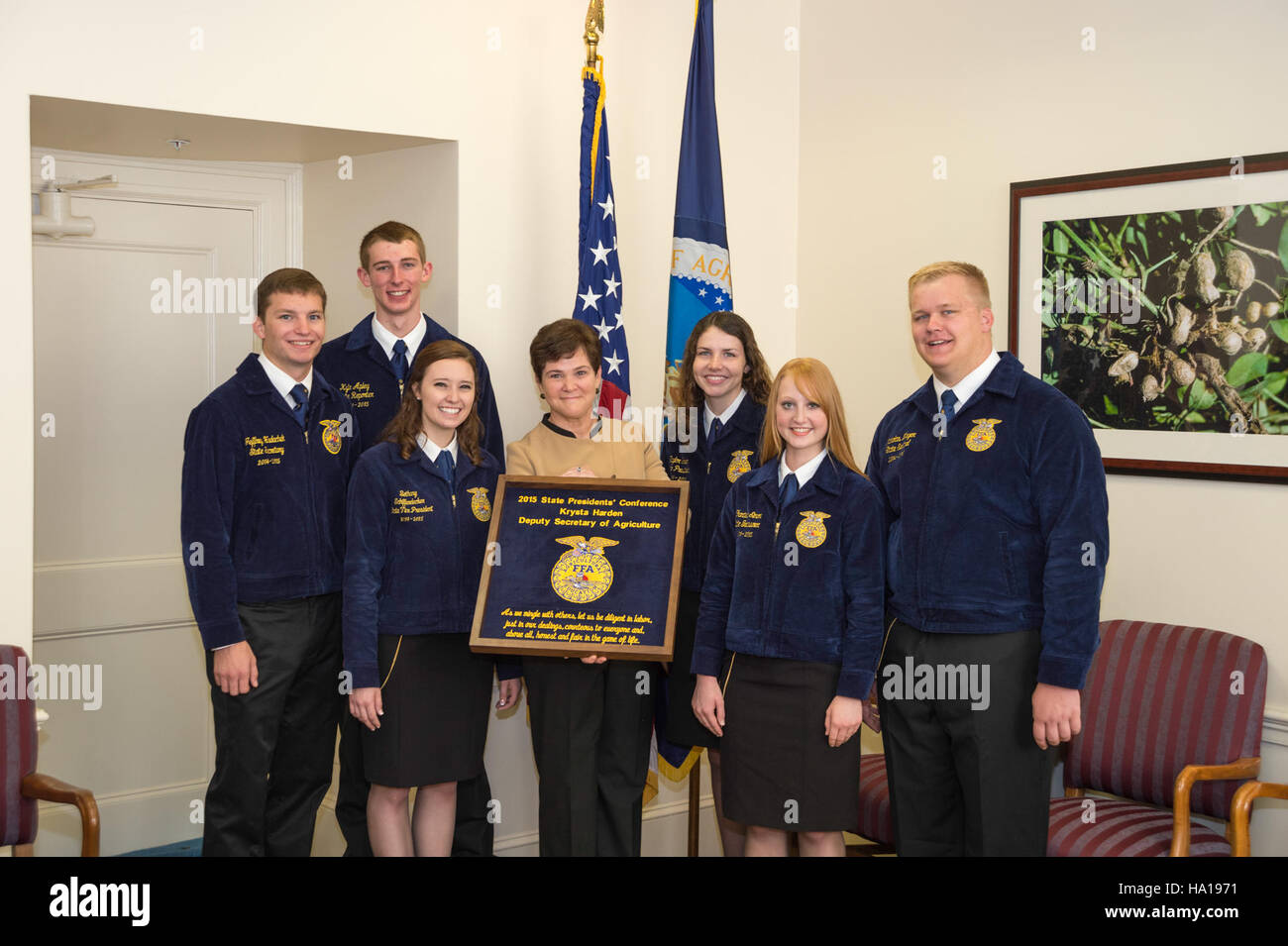 The U.S. Department of Agriculture presented an award to the Future ...