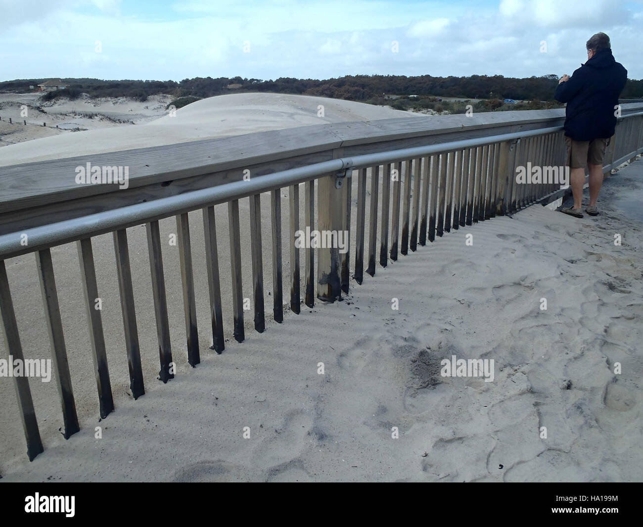 North Ocean Beach in Assateague National Seashore, capturing the ...