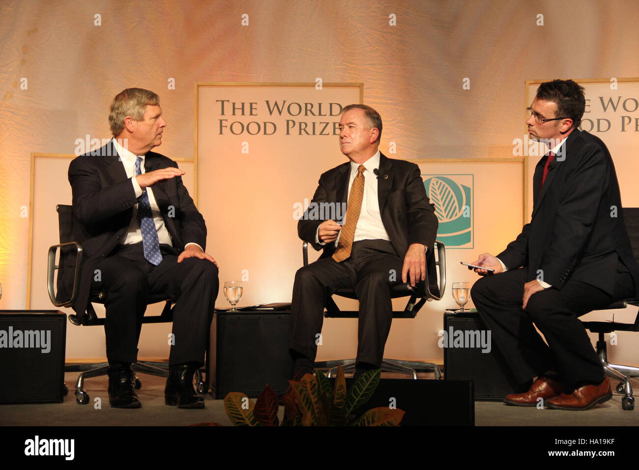 U.S. Secretary of Agriculture Tom Vilsack at the World Food Prize ...