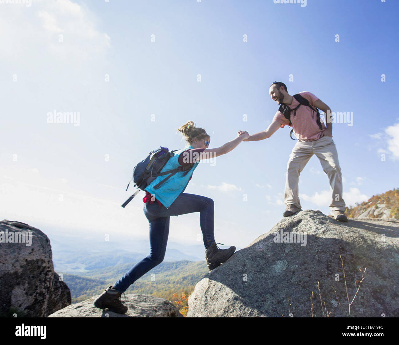 Lending a hand hi-res stock photography and images - Alamy