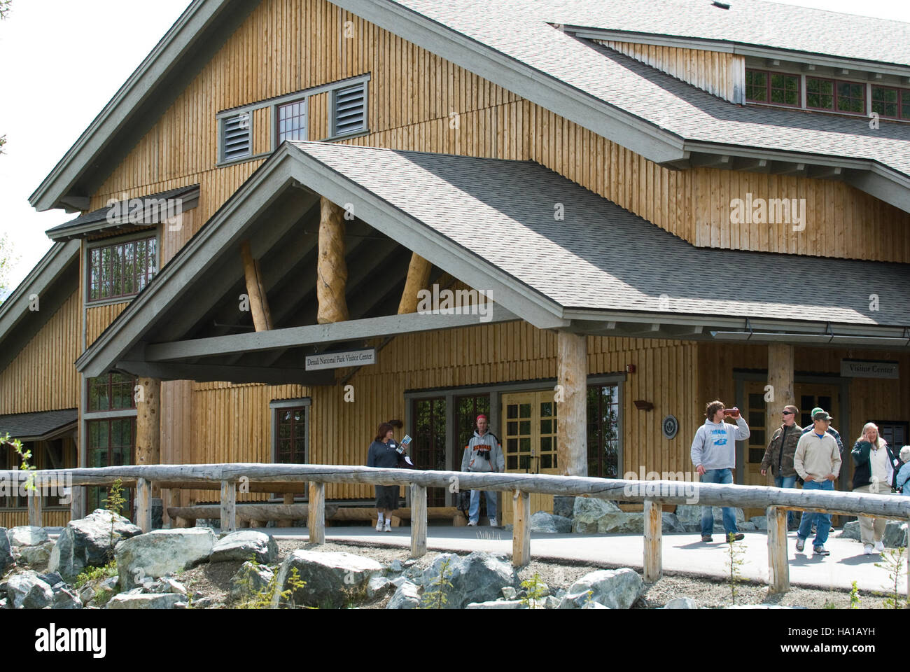 The Denali Visitor Center offers an educational hub for visitors ...
