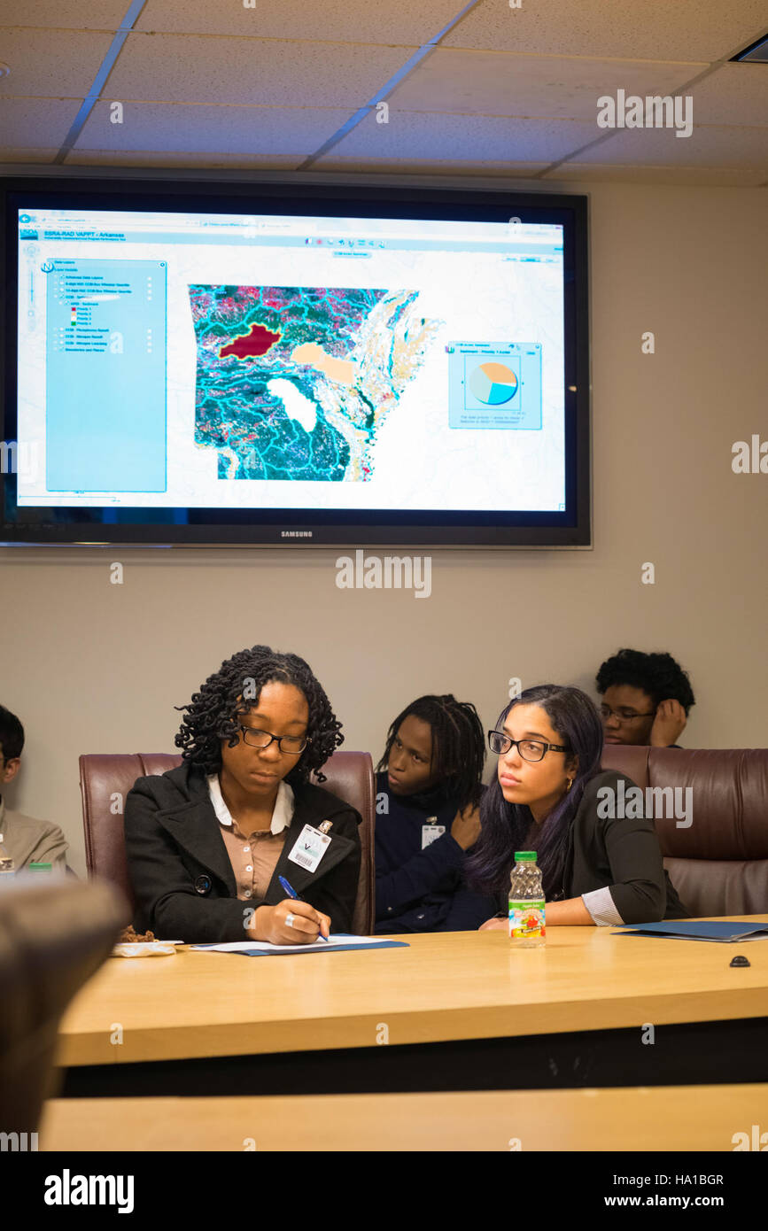 The Federal IT Job Shadow Day at Charles H. Flowers High School ...