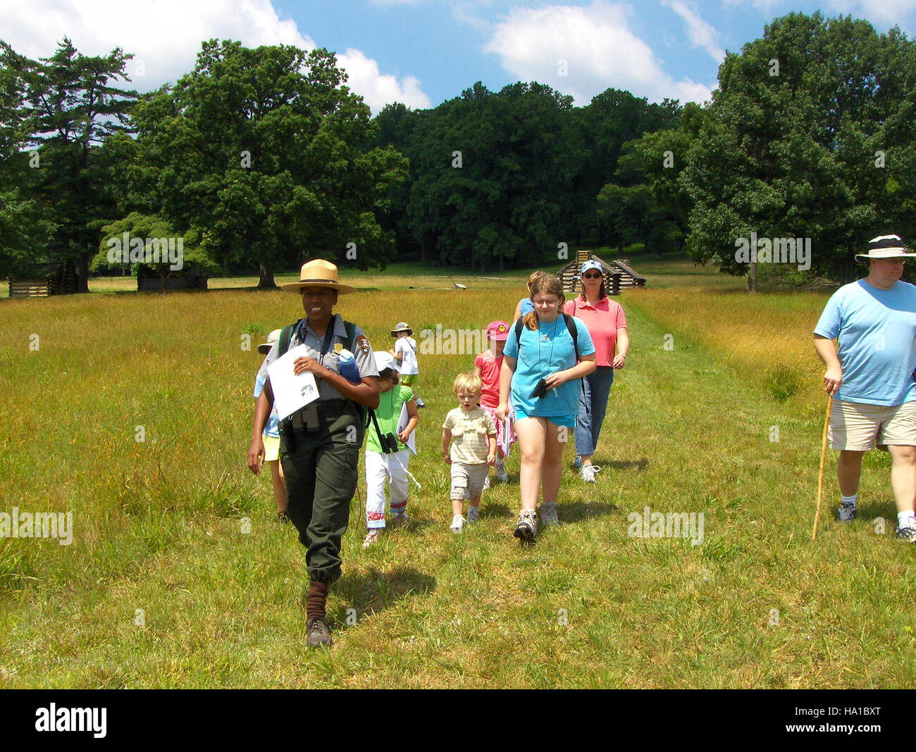 The Junior Ranger Nature Walk at Valley Forge National Historical Park ...