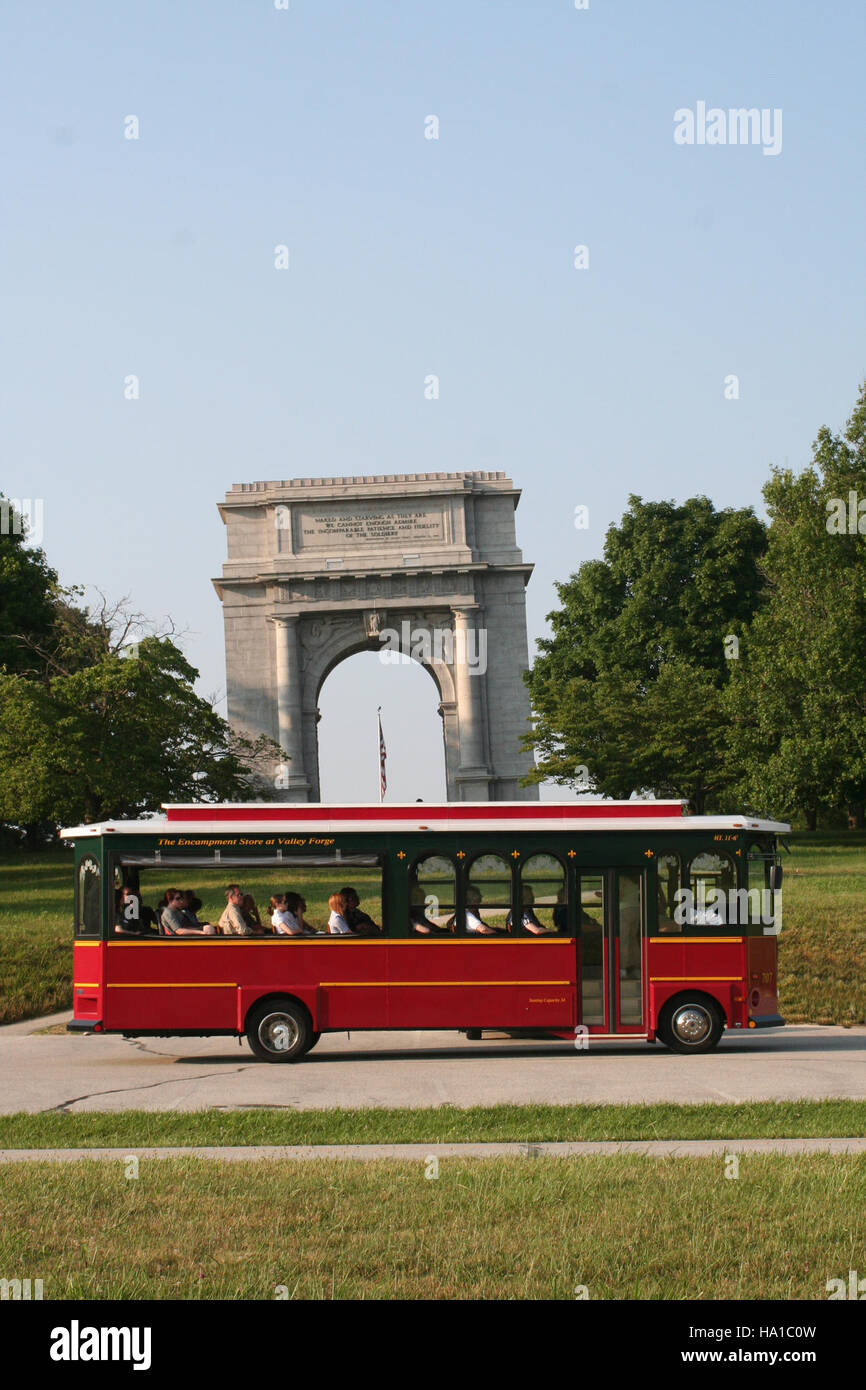 valleyforgenationalpark 6882572573 Valley Forge Trolley Tours Stock ...