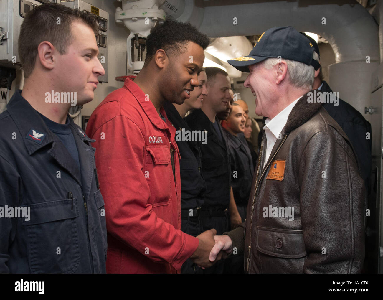 Secretary of the Navy Ray Mabus discusses the U.S. government’s budget ...