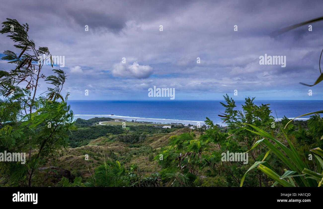 Asan Bay Overlook in Guam provides a historical and natural perspective ...