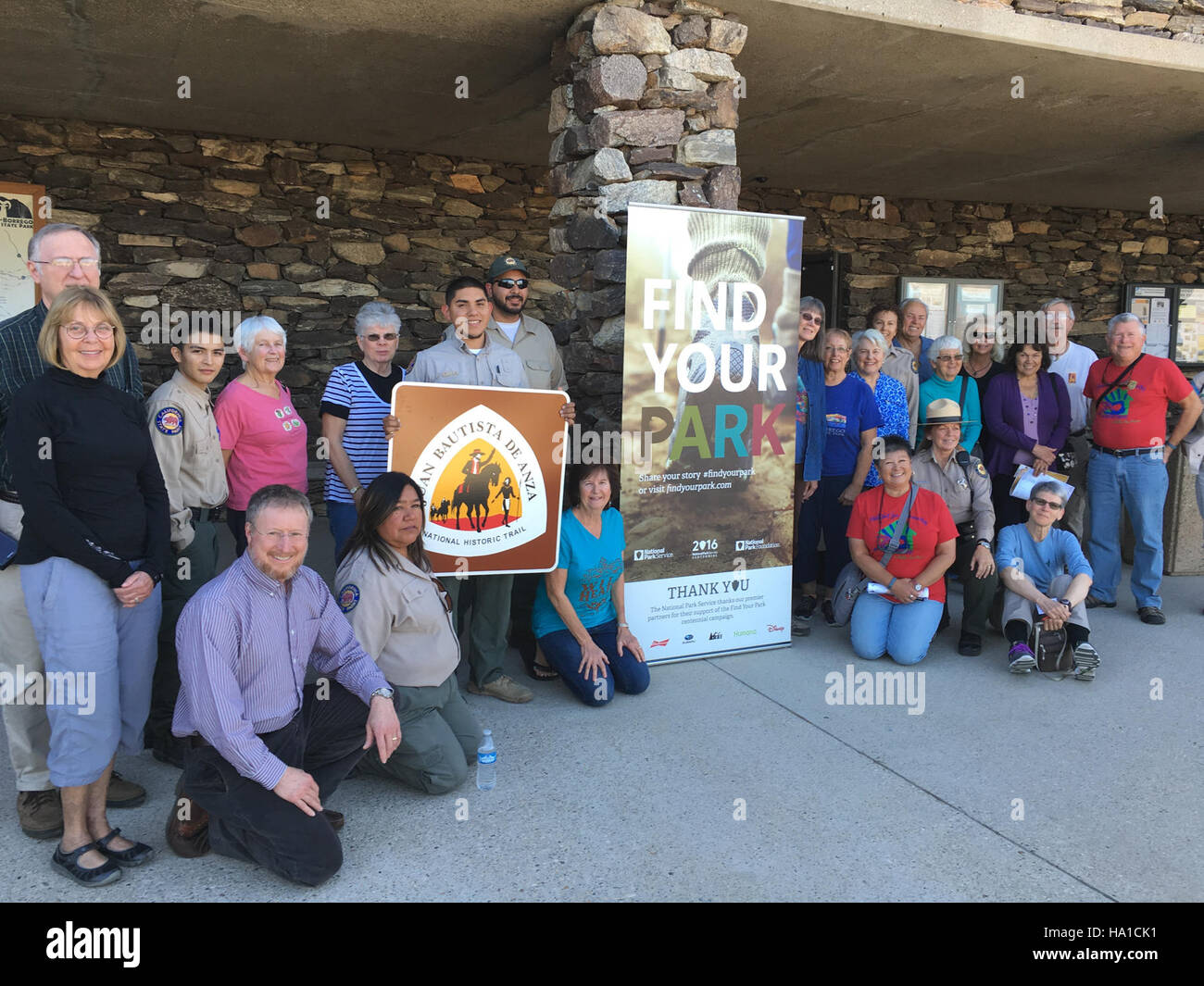 The Anza Trail at Anza-Borrego Desert State Park traces the route of ...