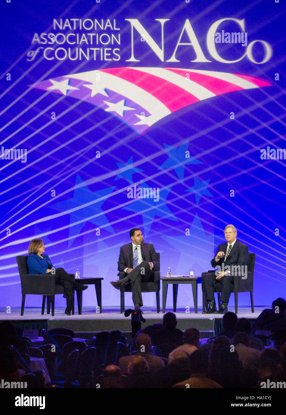 A panel discussion at the National Association of Counties (NACo ...