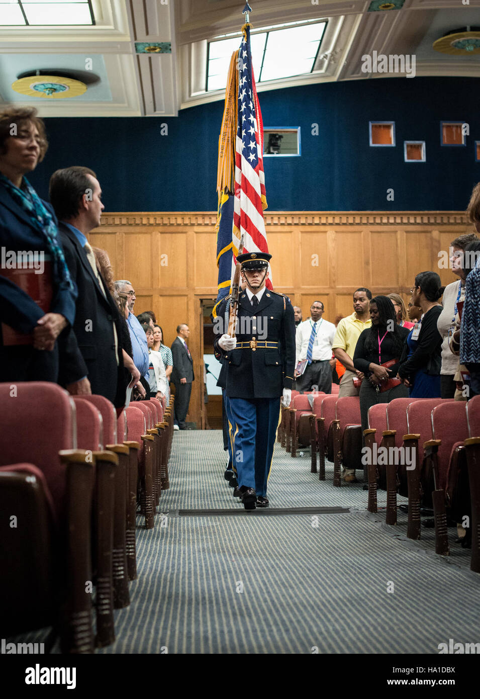 U s joint service color guard hi-res stock photography and images - Alamy