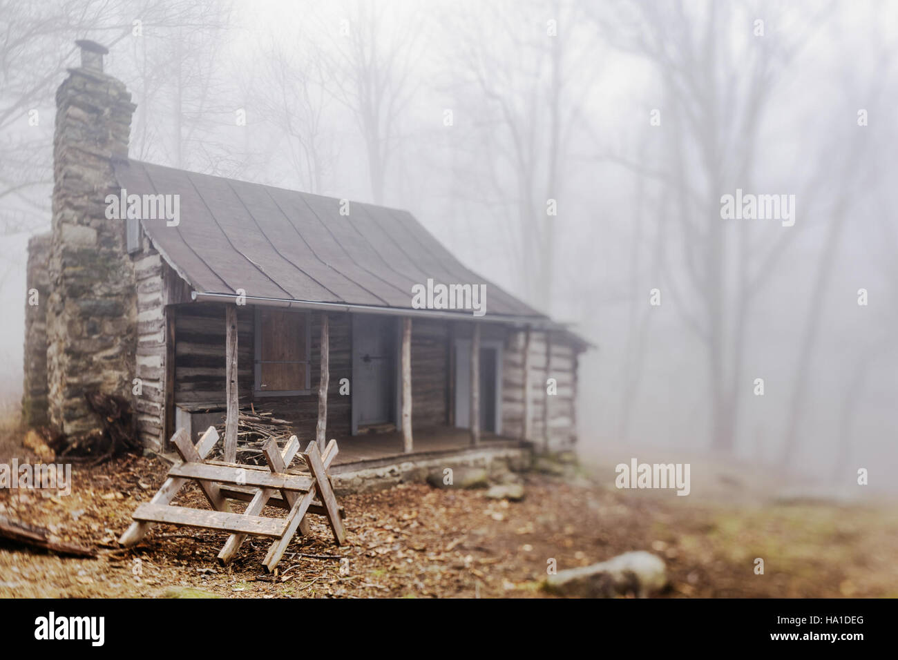 Corbin Cabin, located in a national park, serves as an example of ...