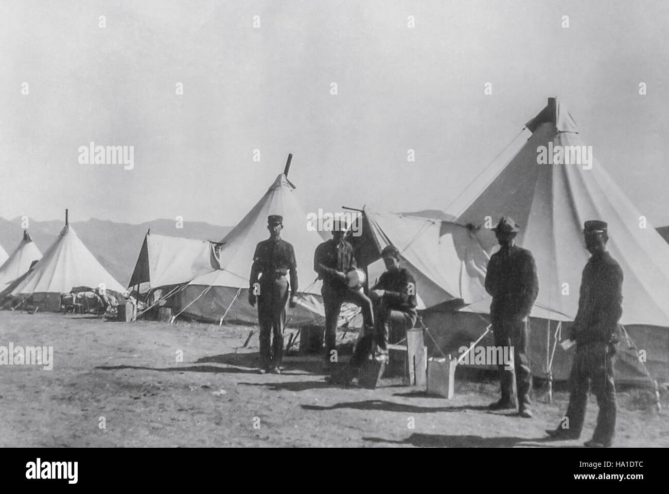 yellowstonenps 26032024221 President Theodore Roosevelt's camp Stock ...