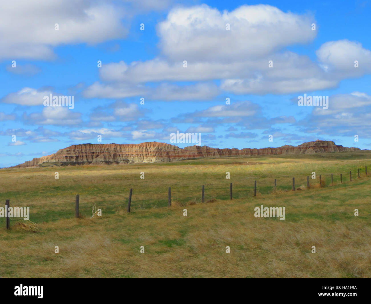 This image from Badlands National Park features unique geological ...