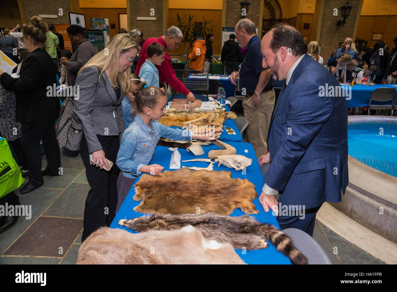 This photo captures an event where USDA employees take their children ...