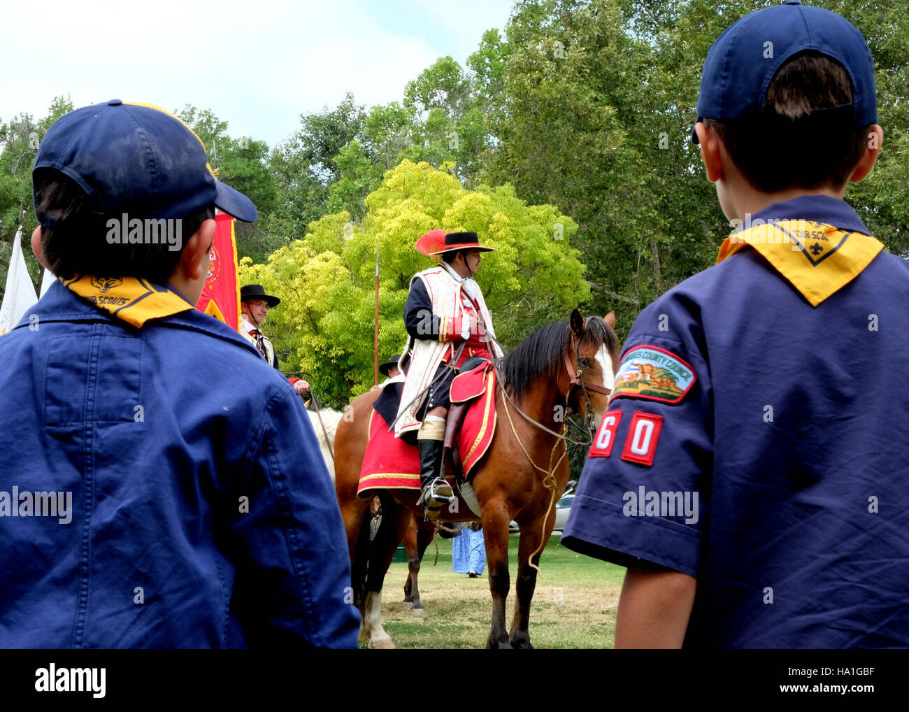 Scouts Watching High Resolution Stock Photography and Images - Alamy