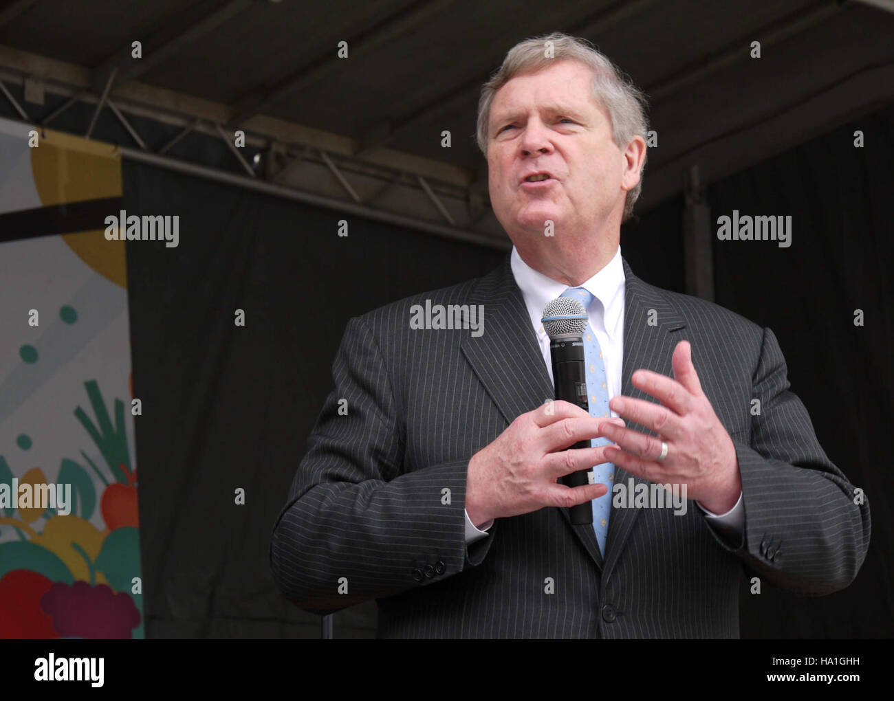 This image captures Secretary Tom Vilsack and Chef José Andrés during ...