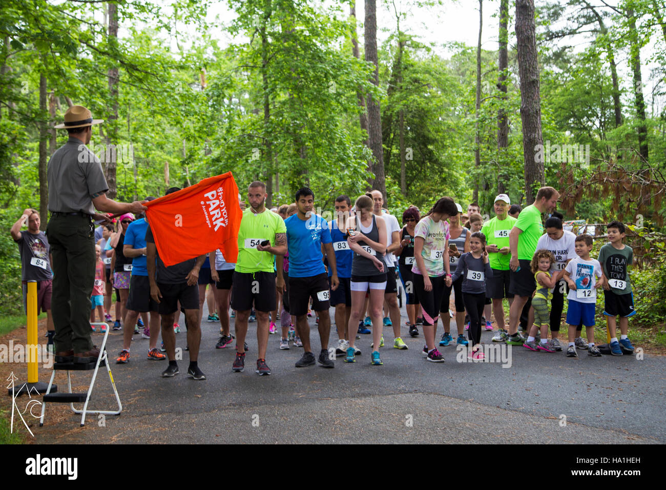 assateaguenps 26958605483 5K Centennial Run Stock Photo - Alamy