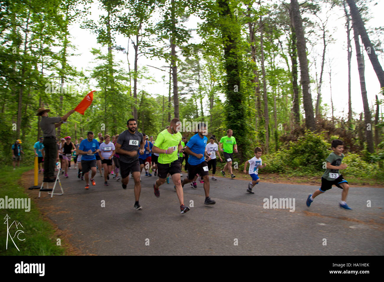 assateaguenps 26958600093 5K Centennial Run Stock Photo - Alamy