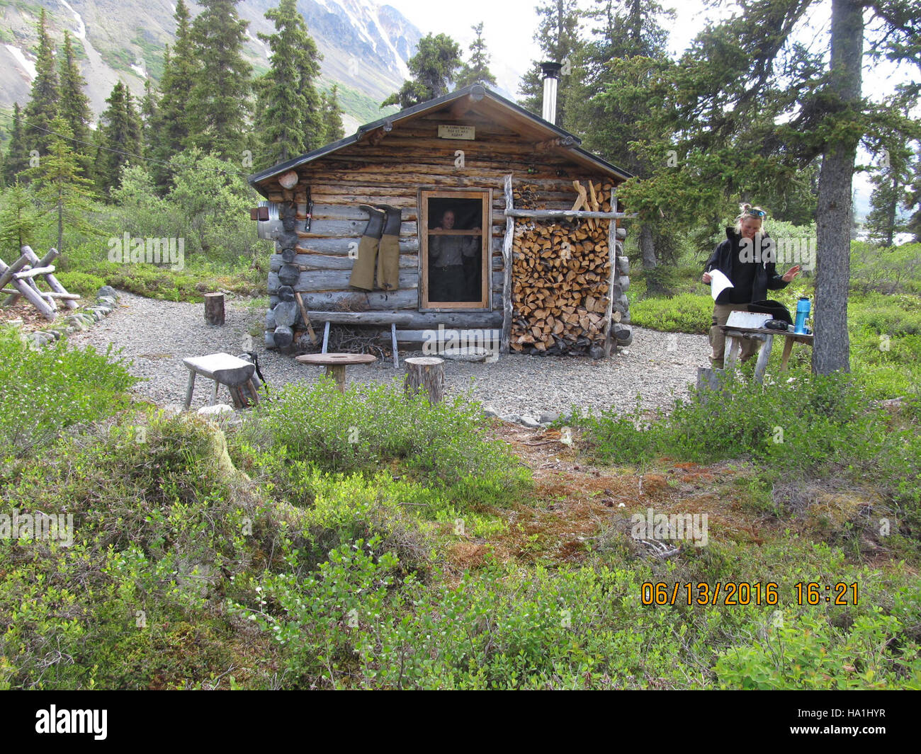 This image captures a risk assessment activity at Hope's Cabin in ...