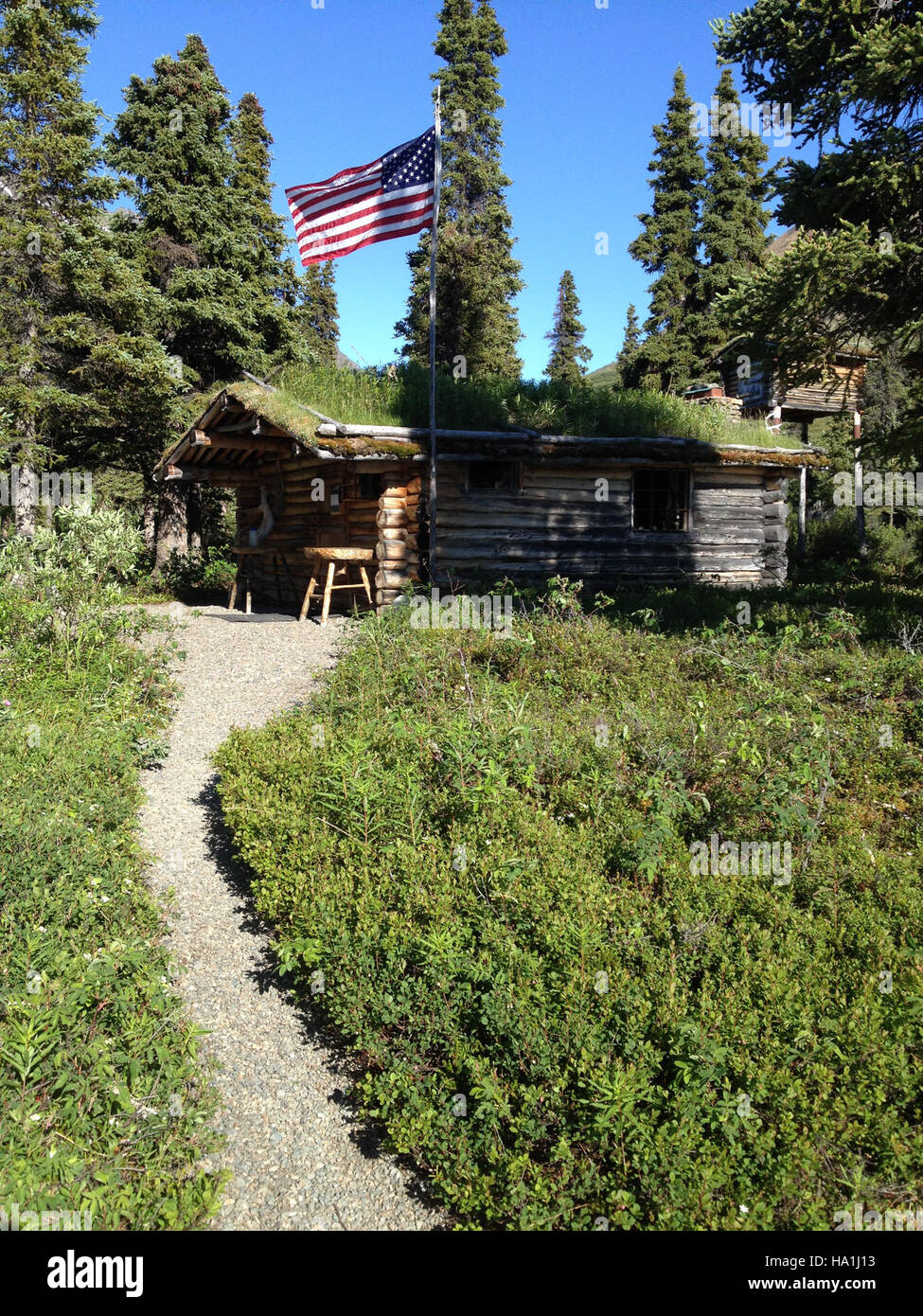 The Proenneke Cabin in Alaska's Lake Clark National Park is a historic ...