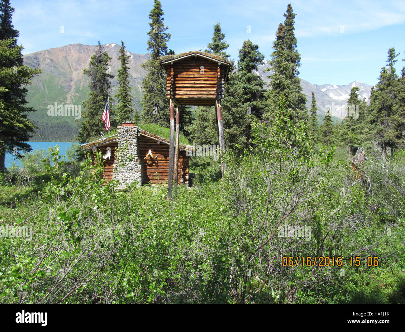 This image captures the serene environment after Poenneke in Alaska ...