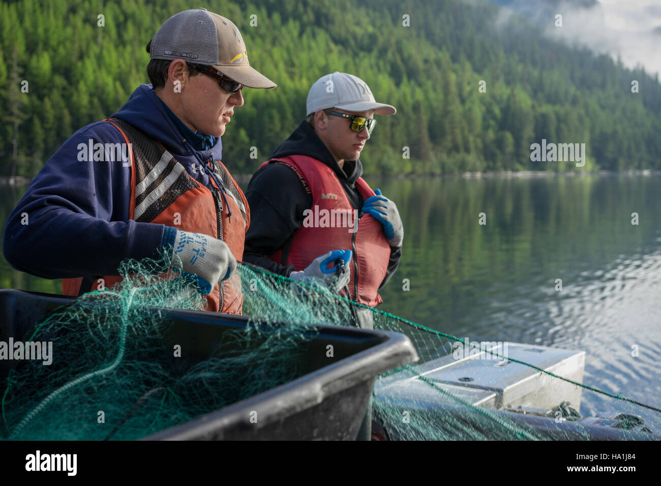 This image illustrates the Glacier National Park's Quartz Lake Fish ...