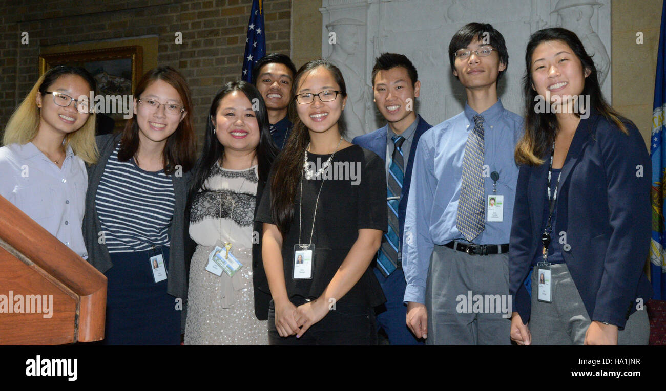 A welcome ceremony at the USDA's Whitten Building introduced new ...