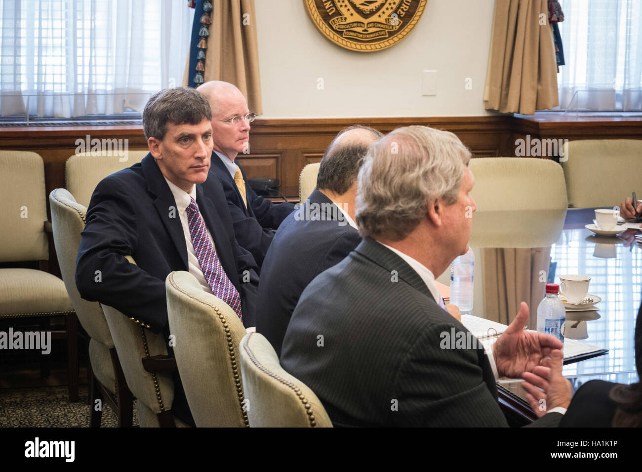 The USDA's Secretary's Conference Room hosted a meeting with Secretary ...