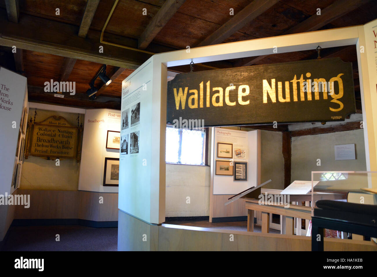 The Nutting Room in Salem's Saugus Iron Works National Historic Site ...