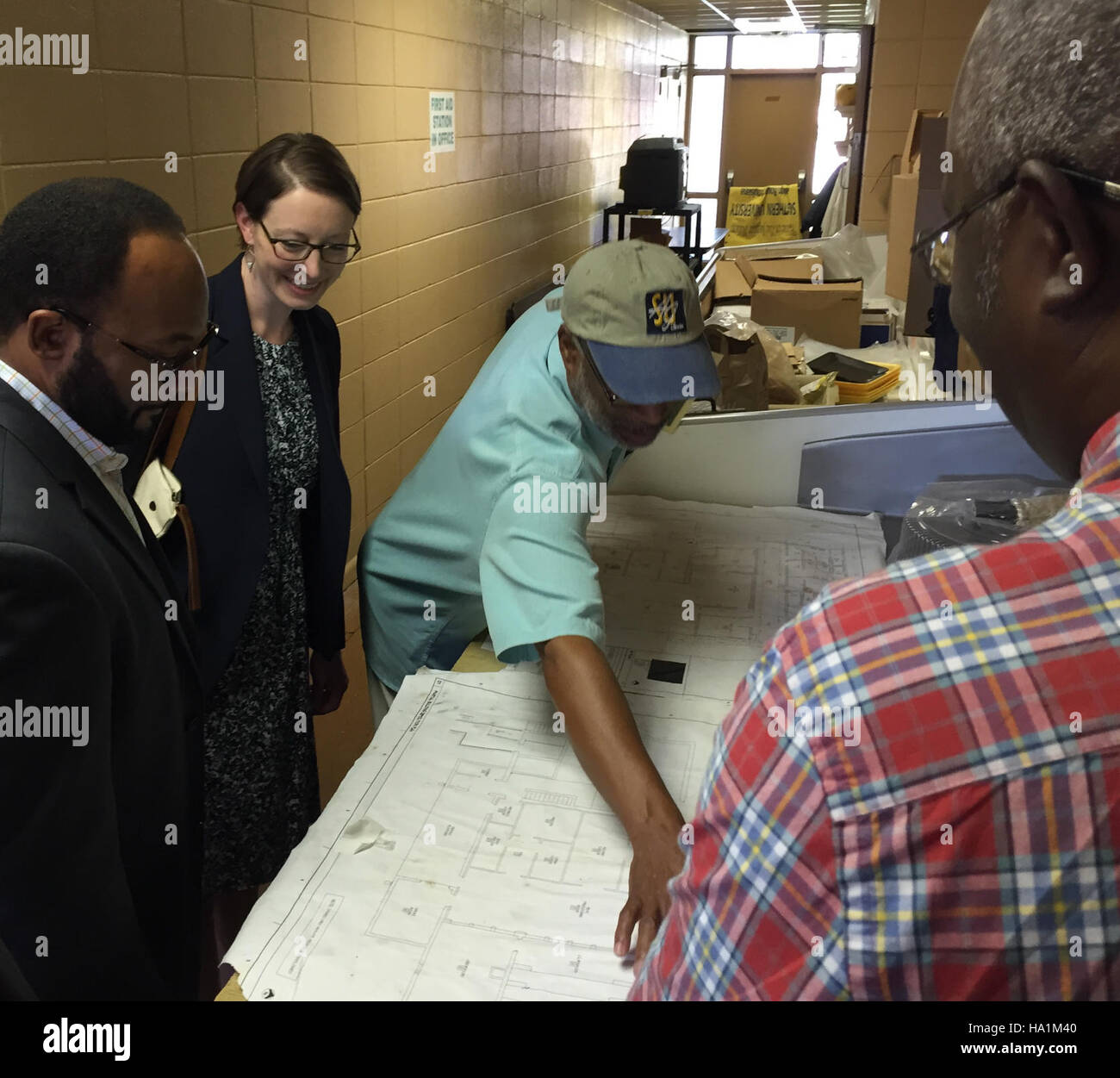 Elanor Starmer from the USDA tours Southern University, promoting ...