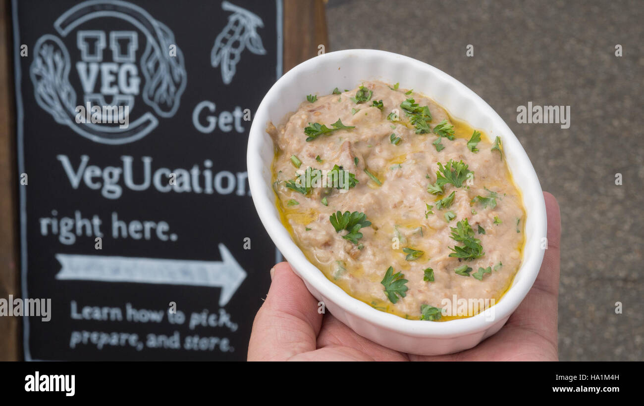 The USDA People’s Garden at the Farmers Market offers a Vegucation ...
