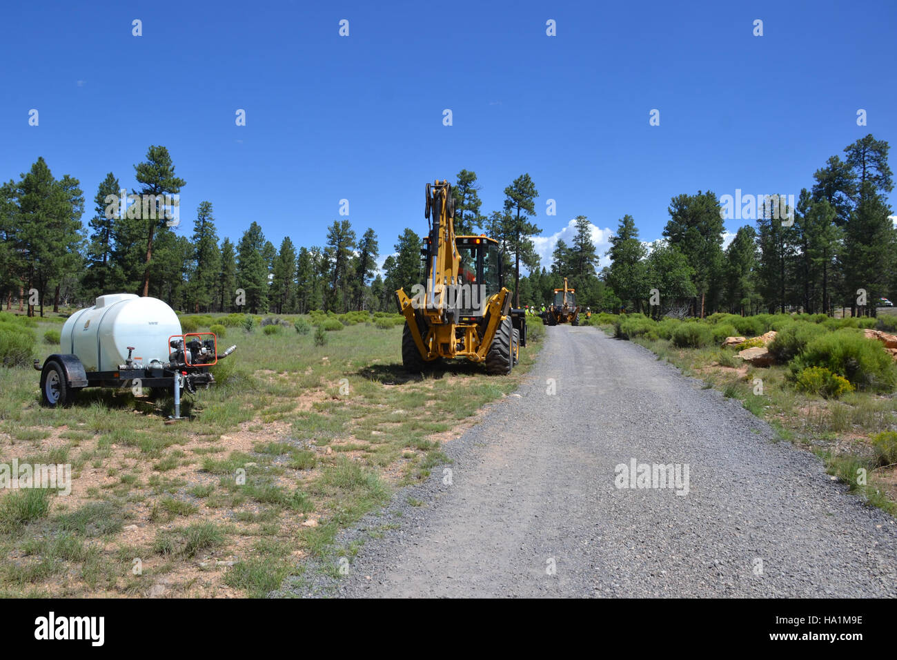 The Tusayan Greenway Paving project, completed from August 10 to ...