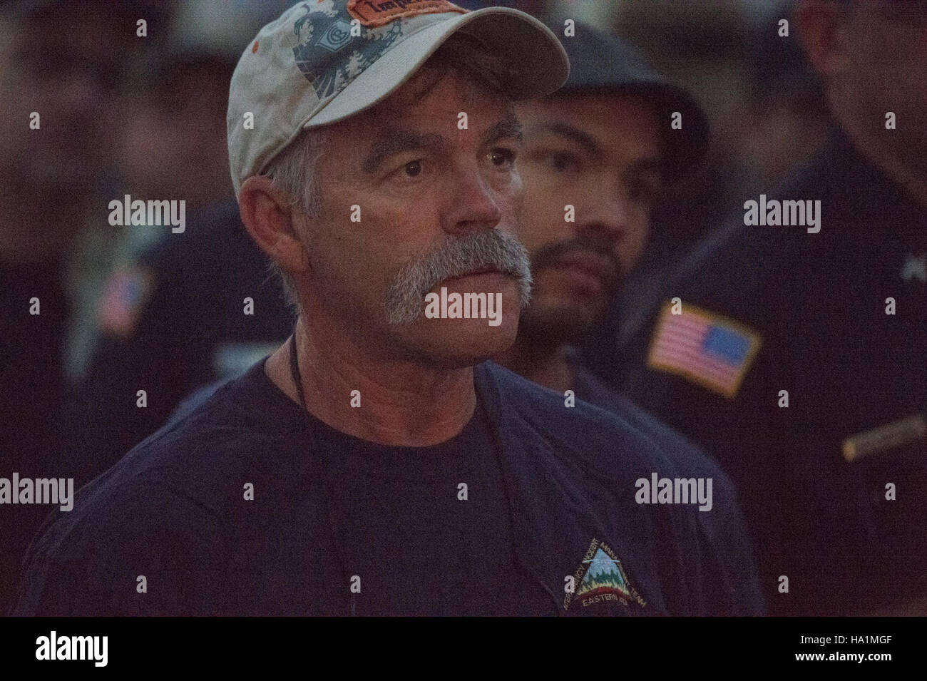 A wildfire in Kern County, California, is managed by the U.S ...