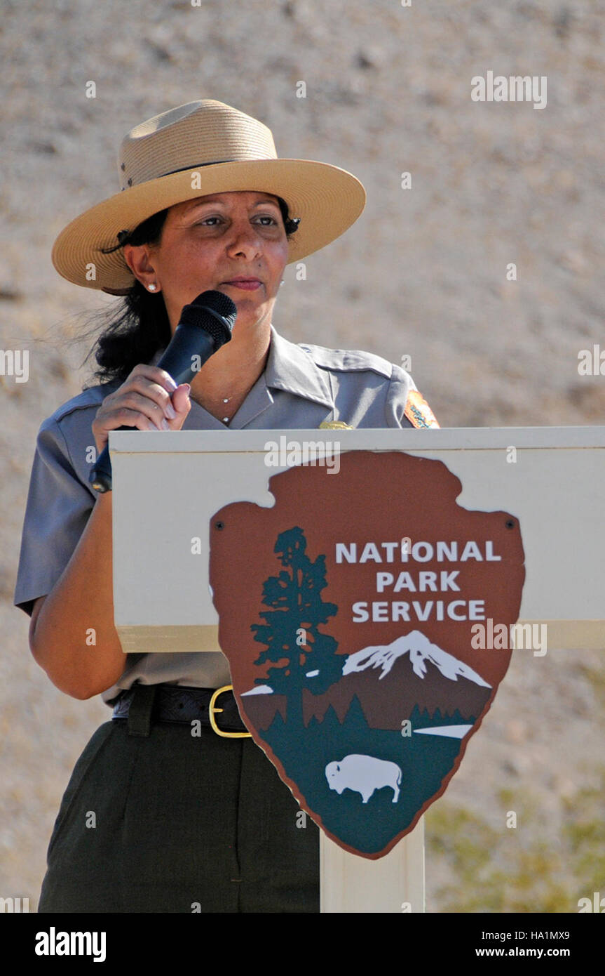 The opening of Katherine Landing Road in Lake Mead National Recreation ...