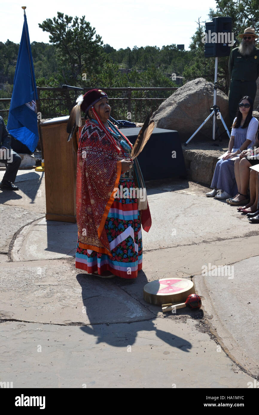 A naturalization ceremony held at Grand Canyon National Park in 2016 ...