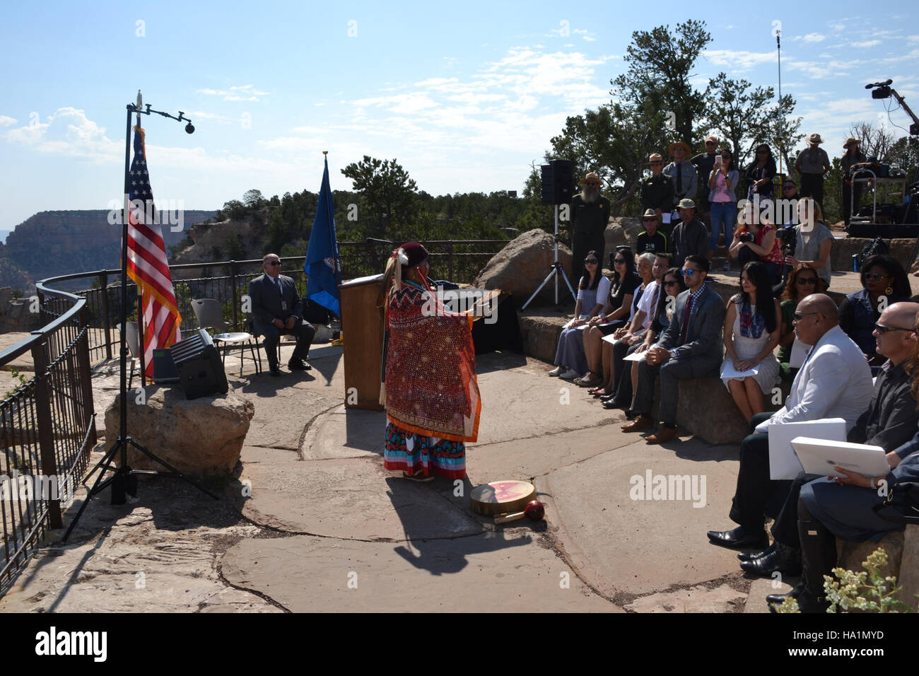 In 2016, Grand Canyon National Park hosted a naturalization ceremony ...
