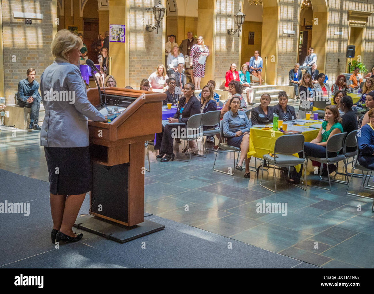 The 2016 USDA Women's History Month event, held at Jefferson Auditorium ...