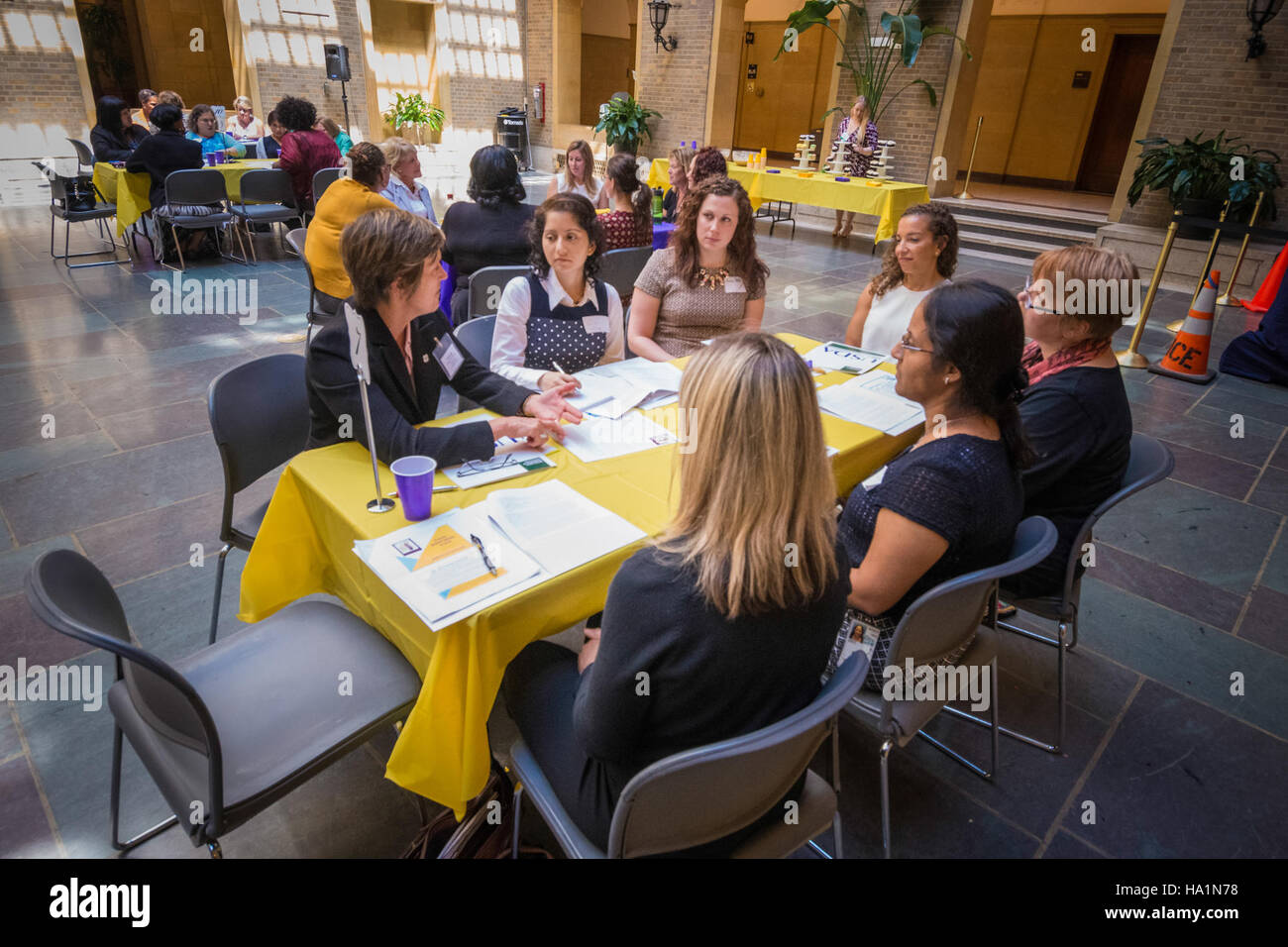 This image captures the 2016 Women's History Month Flash Mentoring ...