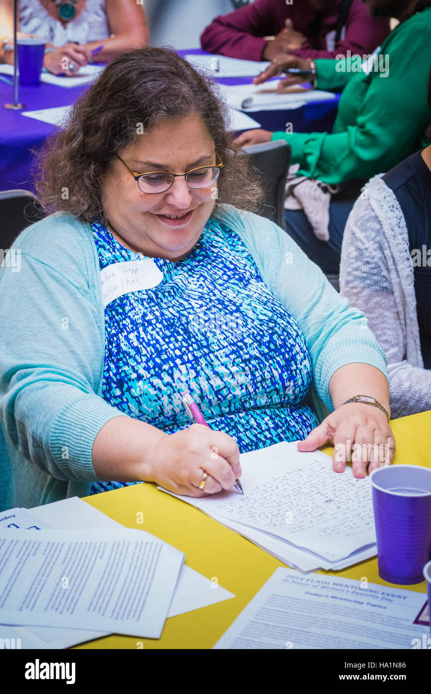 This image shows the USDA's Women's History Month event in Washington ...