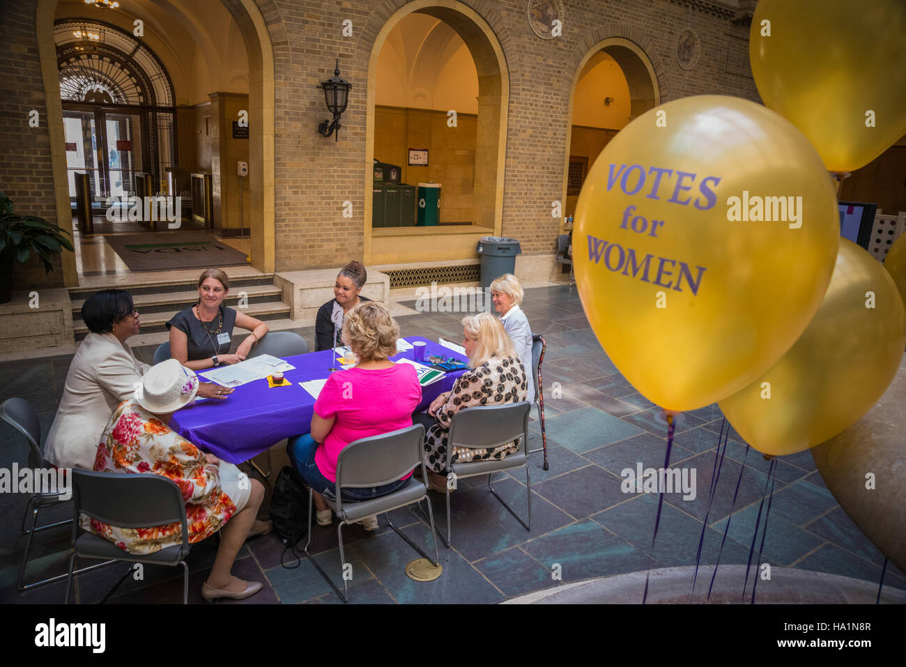 This image captures a Women's History Month event hosted by the USDA ...