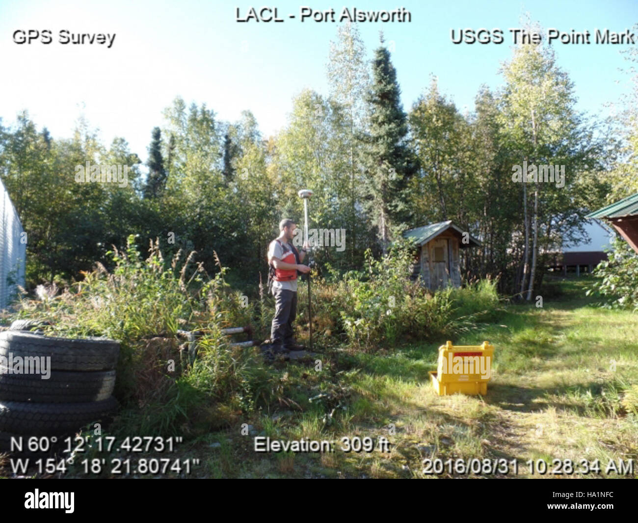 This image showcases the Port Alsworth area, located within Lake Clark ...