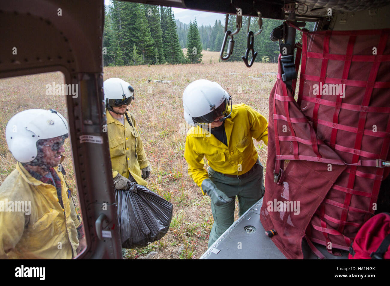 The Fawn Fire, which occurred in Yellowstone National Park on September ...